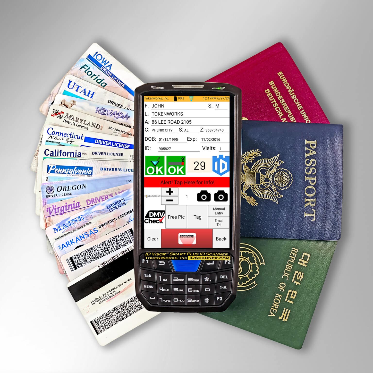 ID Scanner: IDVisor Smart V2 Age Verification - IDScanner.com