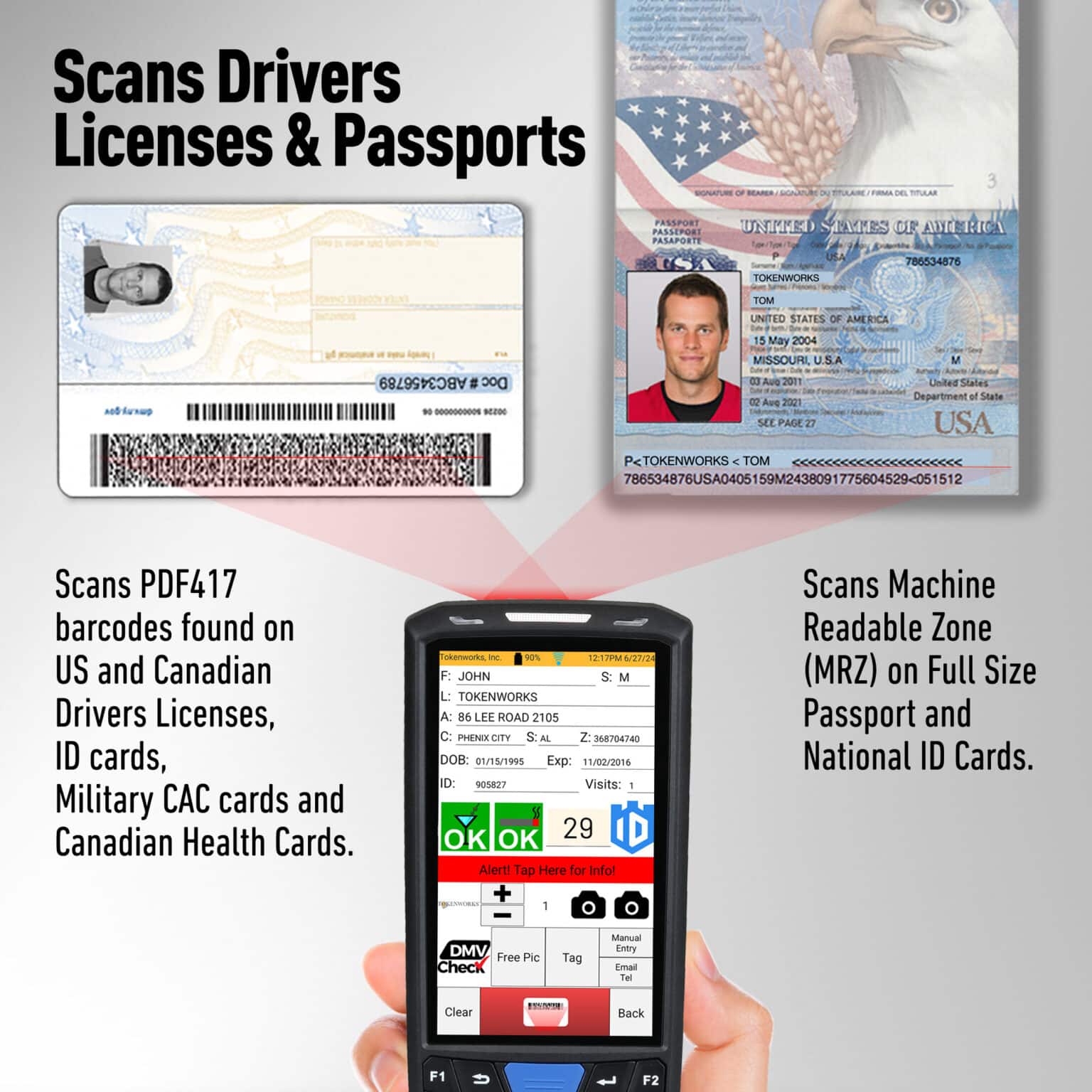 ID Scanner: IDVisor Smart V2 Age Verification - IDScanner.com