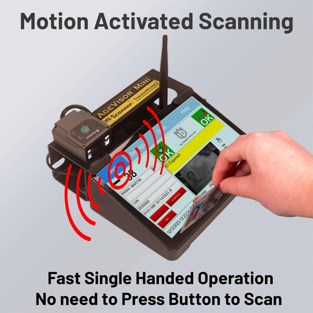 AgeVisor Mini: Fast ID Scanner for Age Verification - IDScanner.com