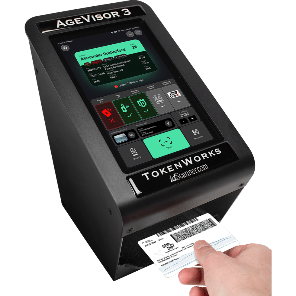 ID Scanner for Age Verification, Form Filling, Fake ID Detection